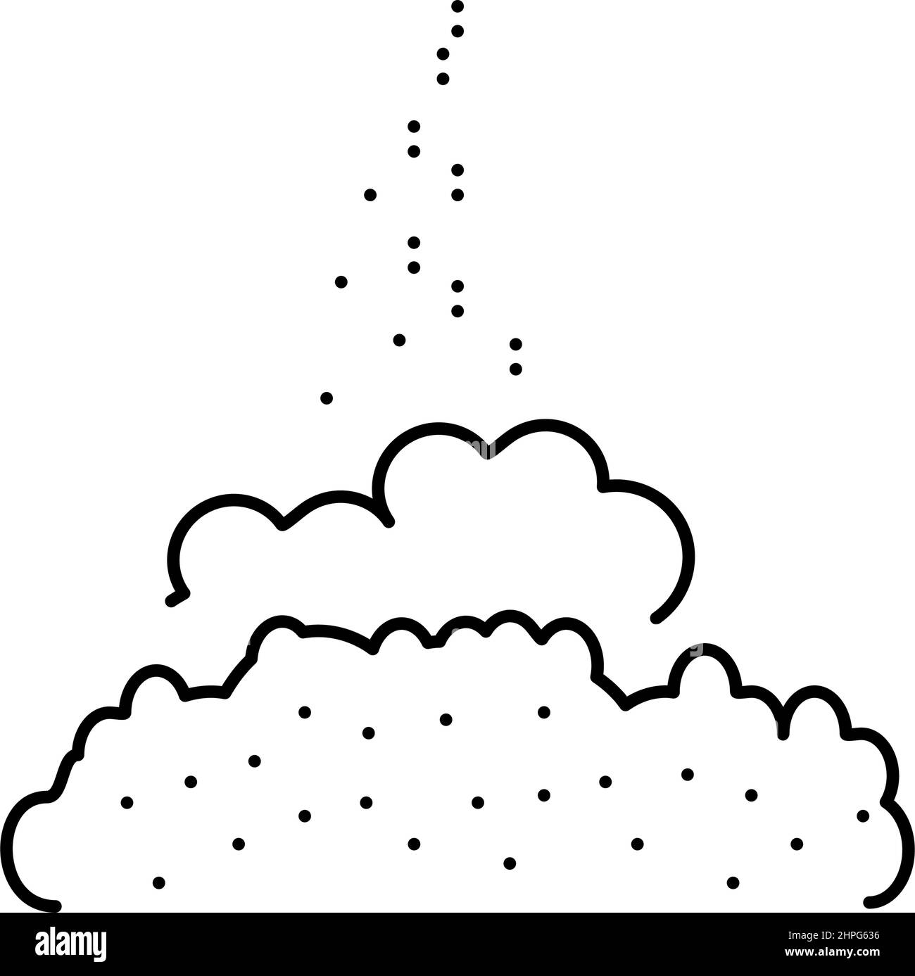 medical powder pharmaceutical production line icon vector illustration ...
