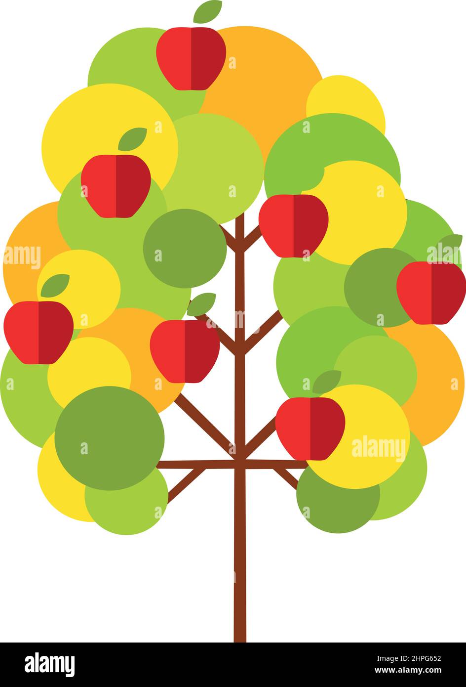 Autumn season concept in flat style Stock Vector Image & Art - Alamy