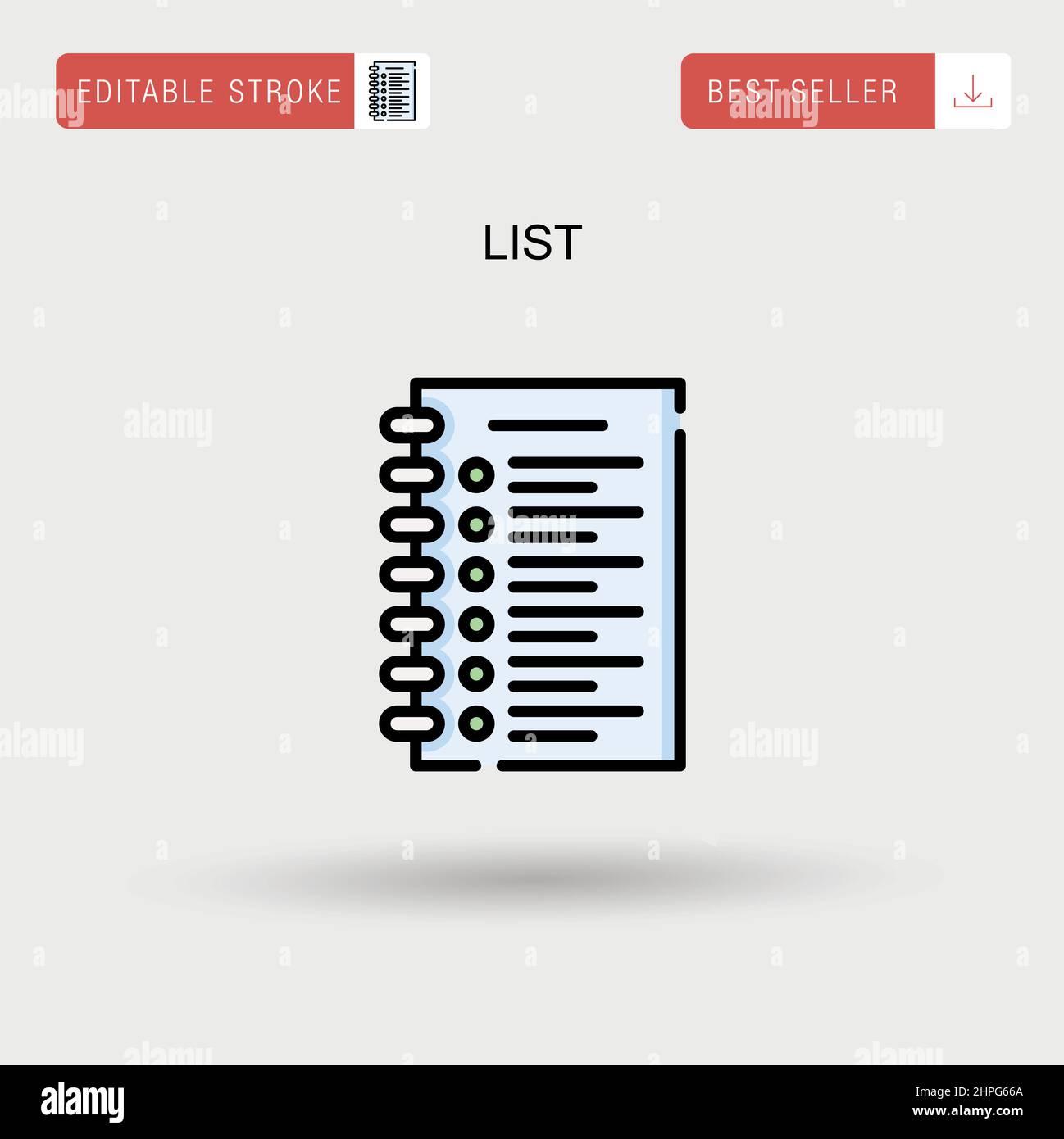 Check list paper vector hi-res stock photography and images - Alamy
