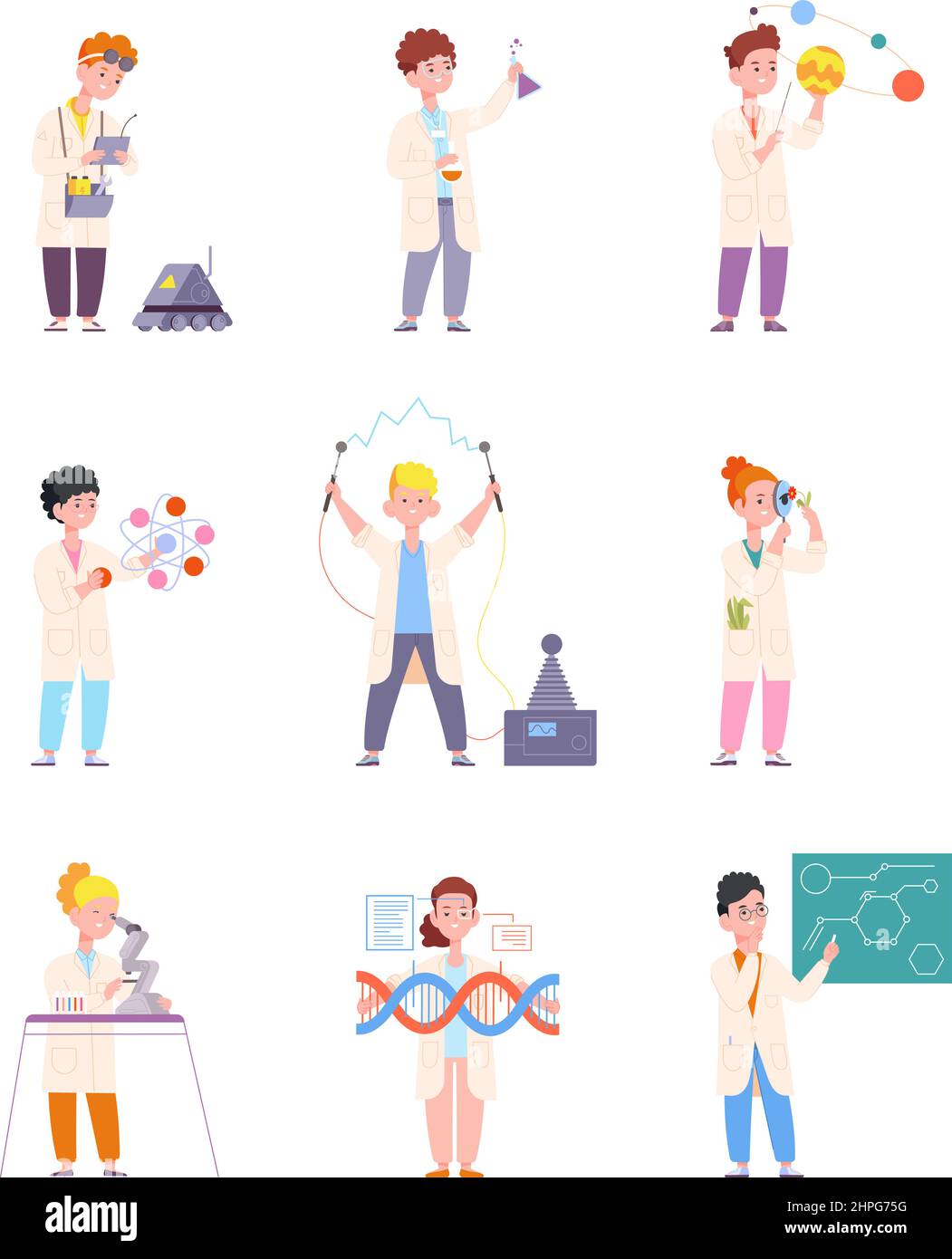 Science Experiment Cartoon High Resolution Stock Photography and Images ...