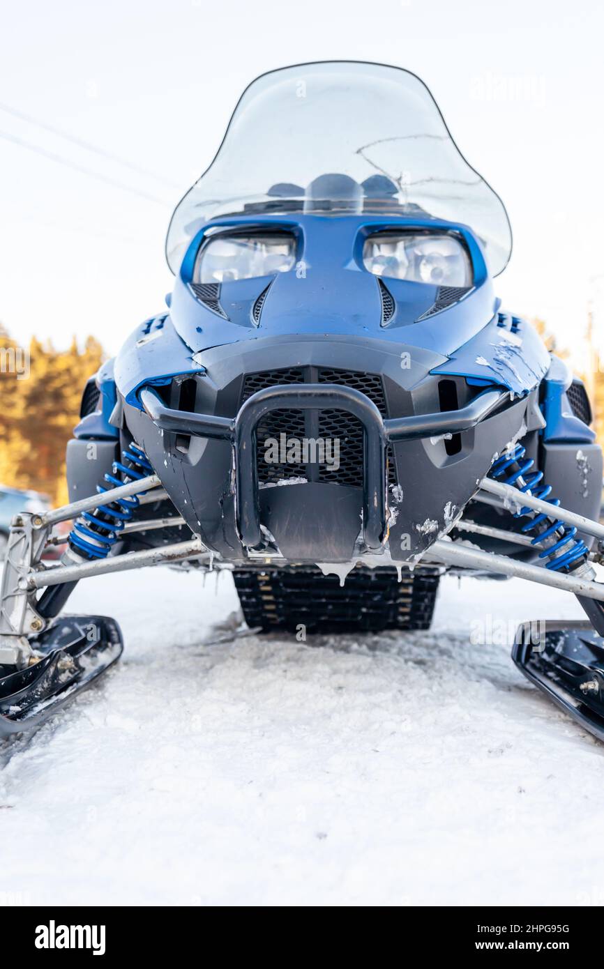 Snowmobiling action and speed hi-res stock photography and images - Alamy