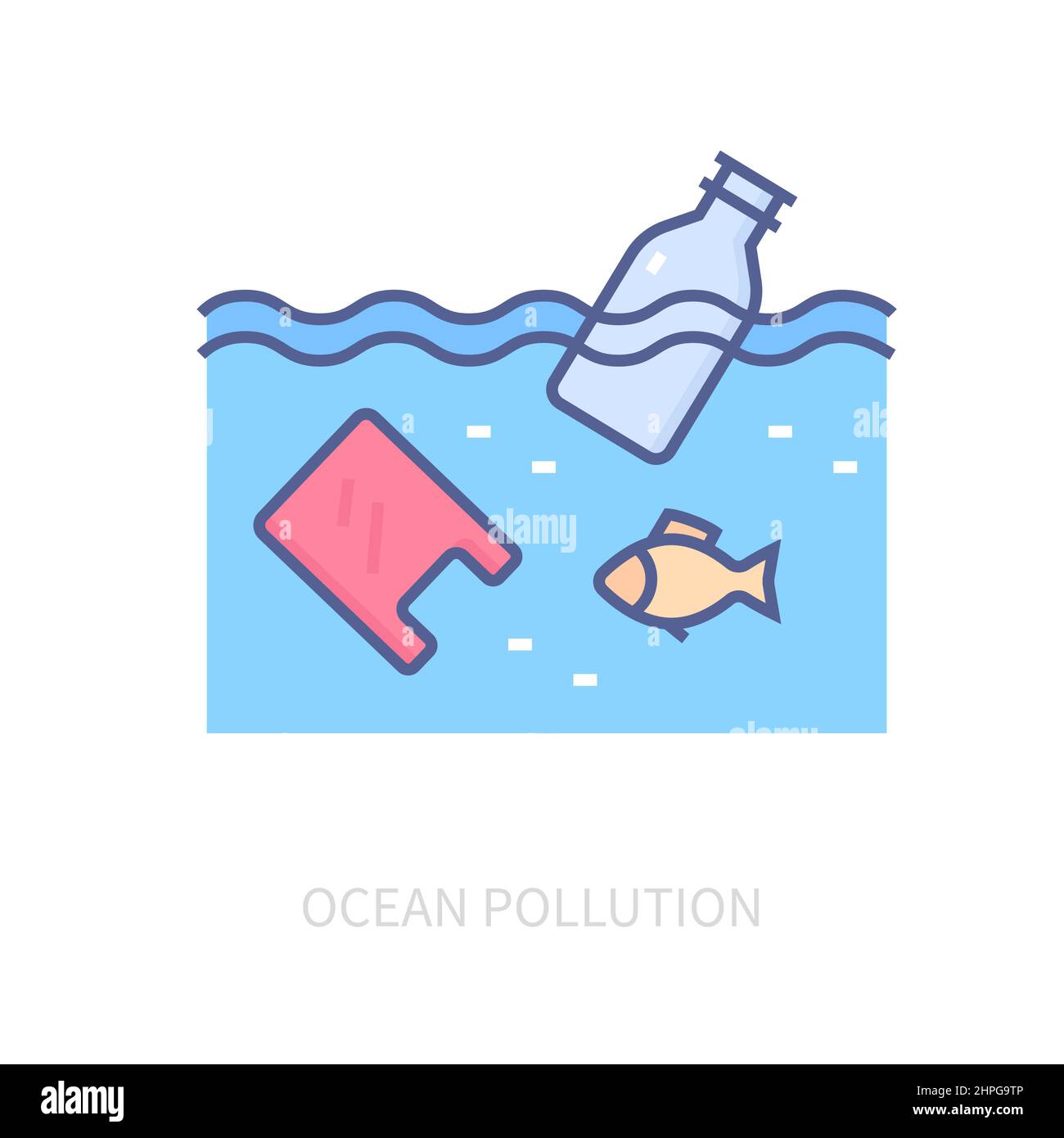 Water Pollution Logo