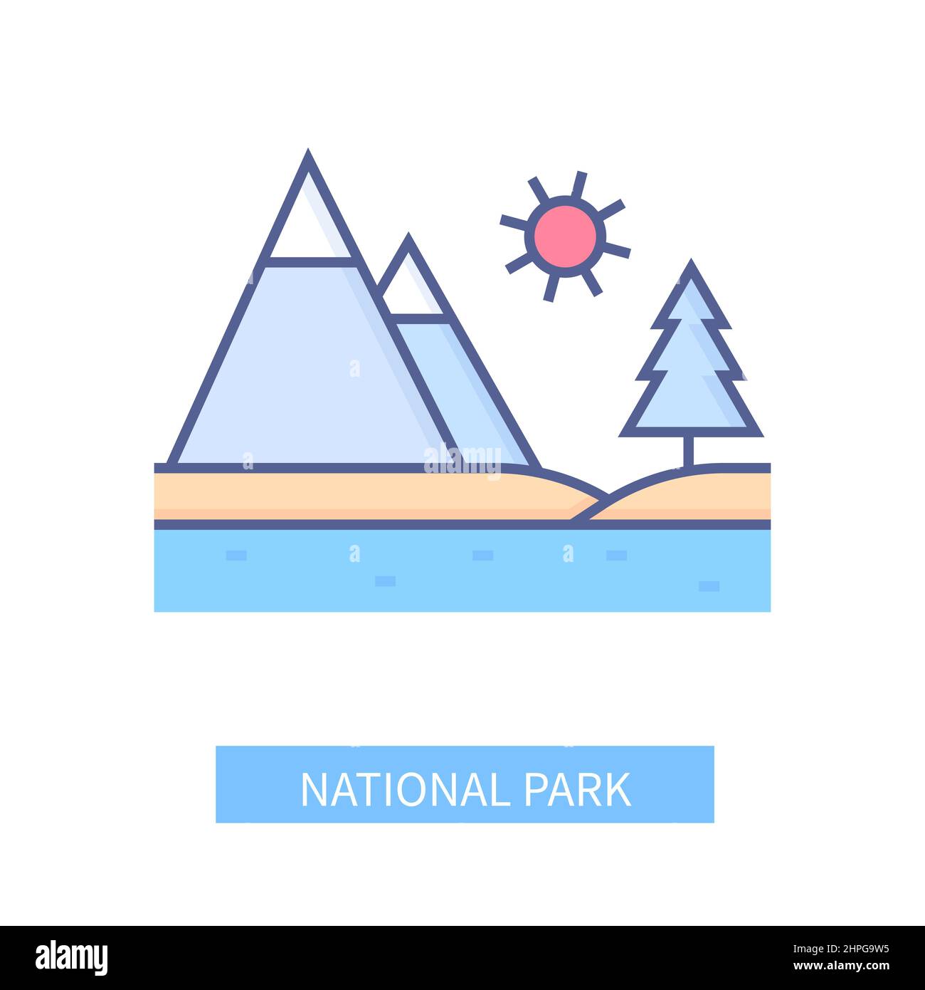 Park neat Stock Vector Images - Alamy