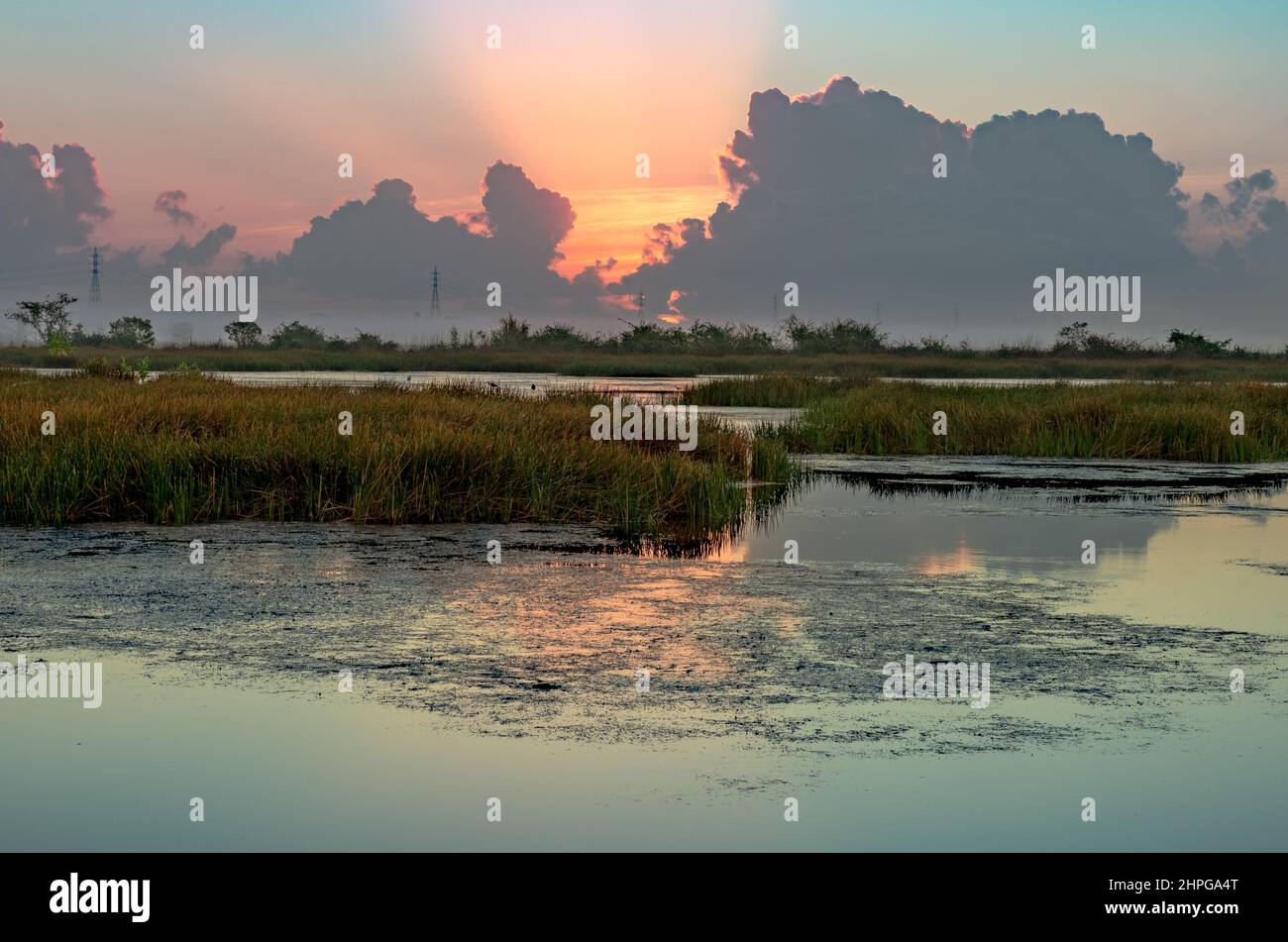 Telephone poles and cloud environment hi-res stock photography and ...