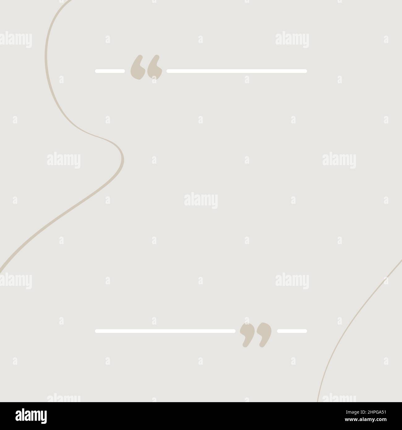 Beautiful social media quote text post template with minimal abstract ...