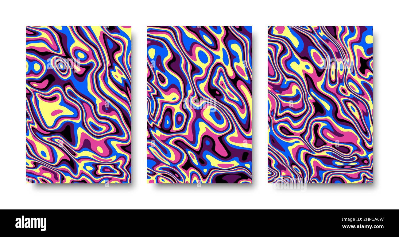 Abstract colorful cover background set Stock Vector Image & Art - Alamy