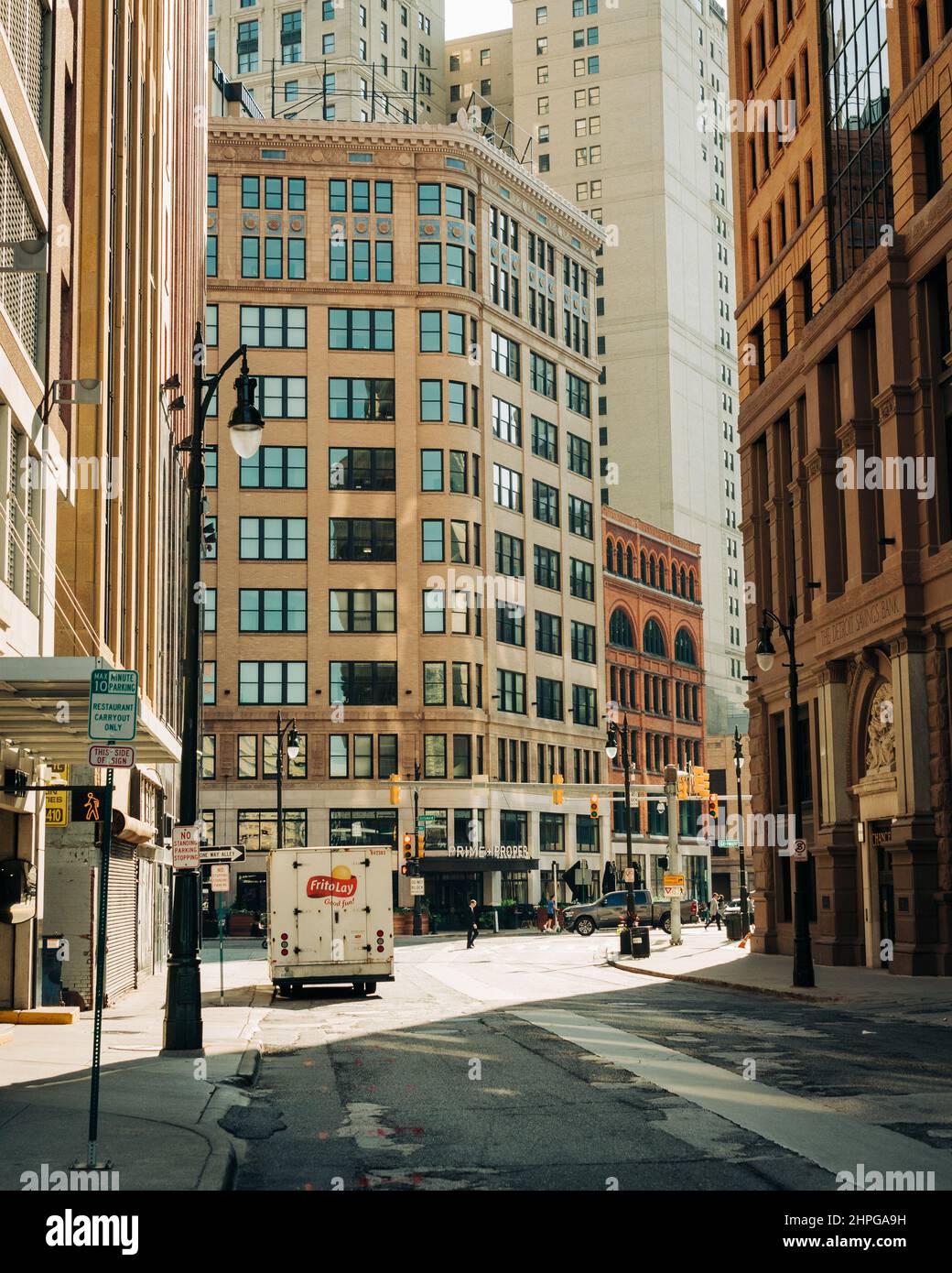 State Street, in downtown Detroit, Michigan Stock Photo - Alamy