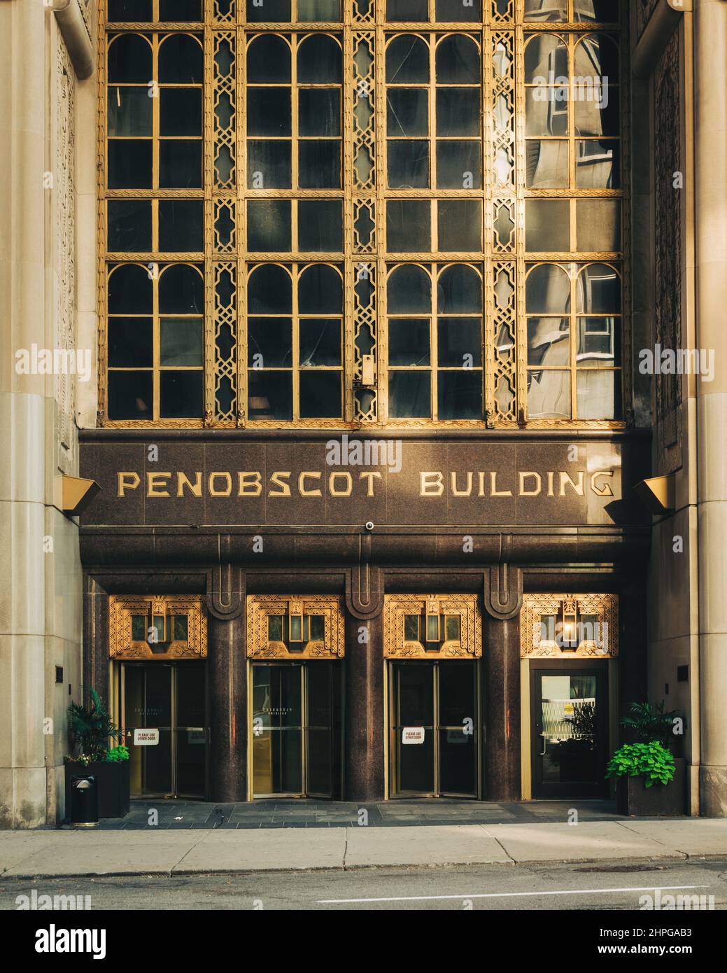 Penobscot Building, in downtown Detroit, Michigan Stock Photo - Alamy