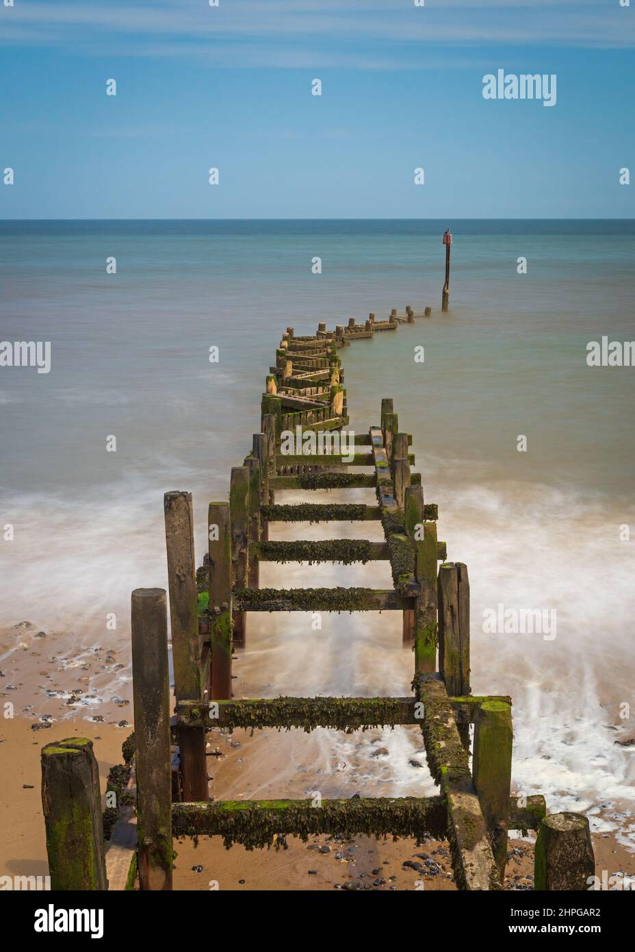 Coastal defences overstrand norfolk hi-res stock photography and images ...