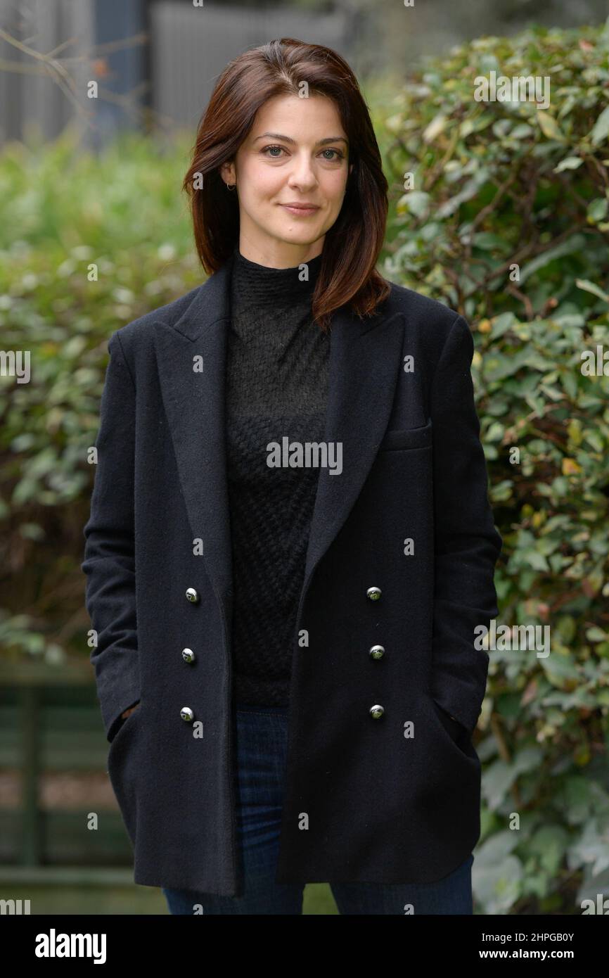 Barbara Ronchi attends the phtocall of the Rai fiction Vostro onore at ...