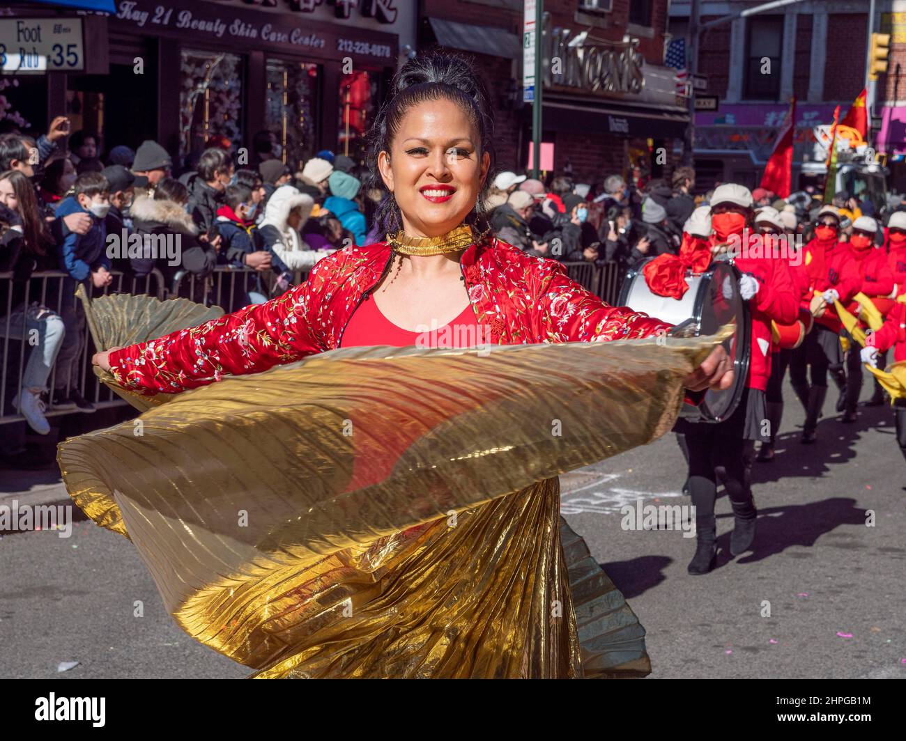 New York, New York, USA. 20th Feb, 2022. Figure Skater, activist and ...