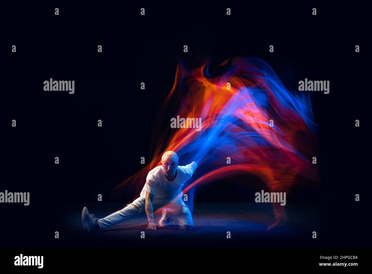 Dancing bald man hi-res stock photography and images - Alamy