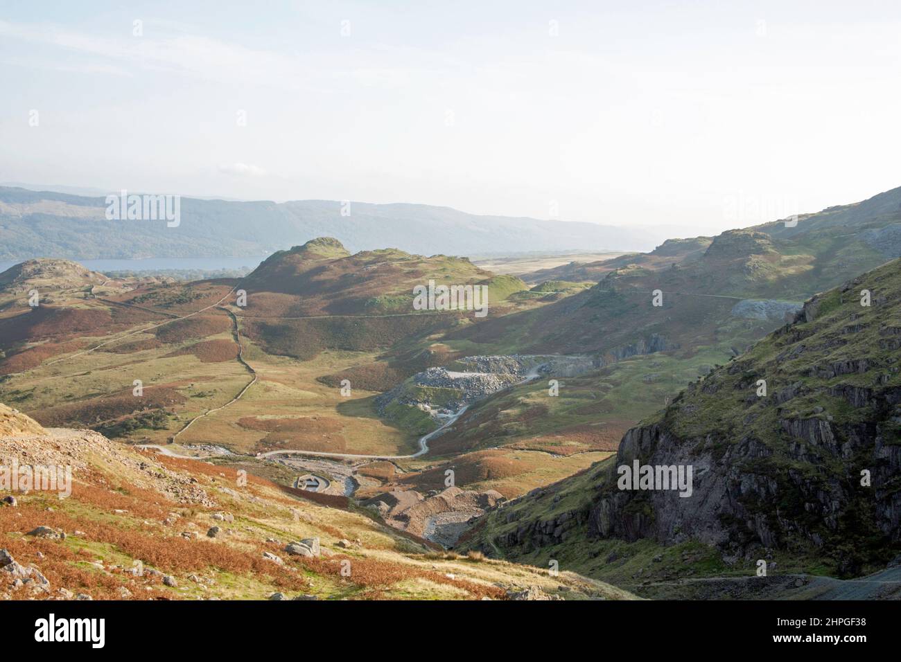 Conston copper mines hi-res stock photography and images - Alamy