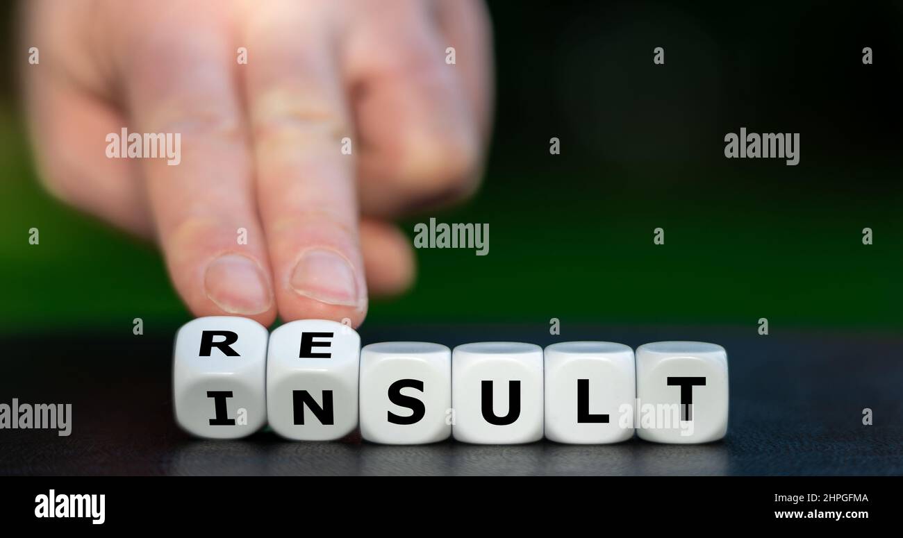 Symbol for getting a good result. Hand is turning dice and changes the ...