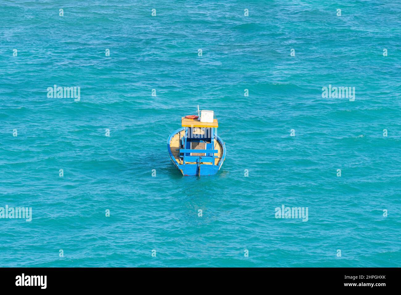 Empty fishing boat hi-res stock photography and images - Alamy