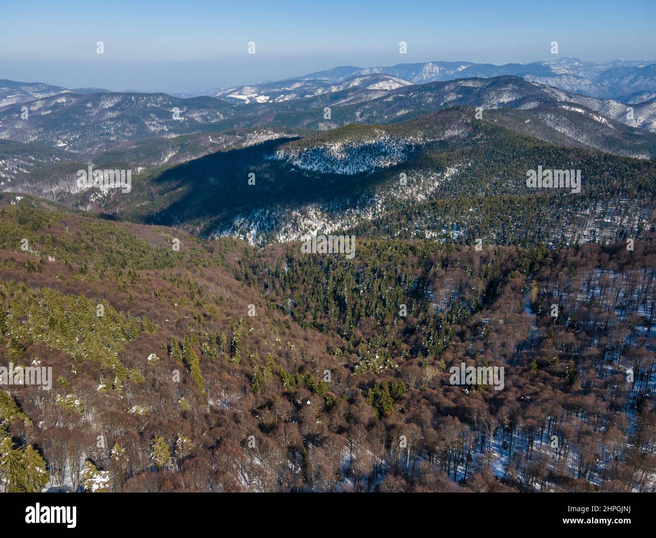 Aerial panorama byala cherkva hi-res stock photography and images - Alamy