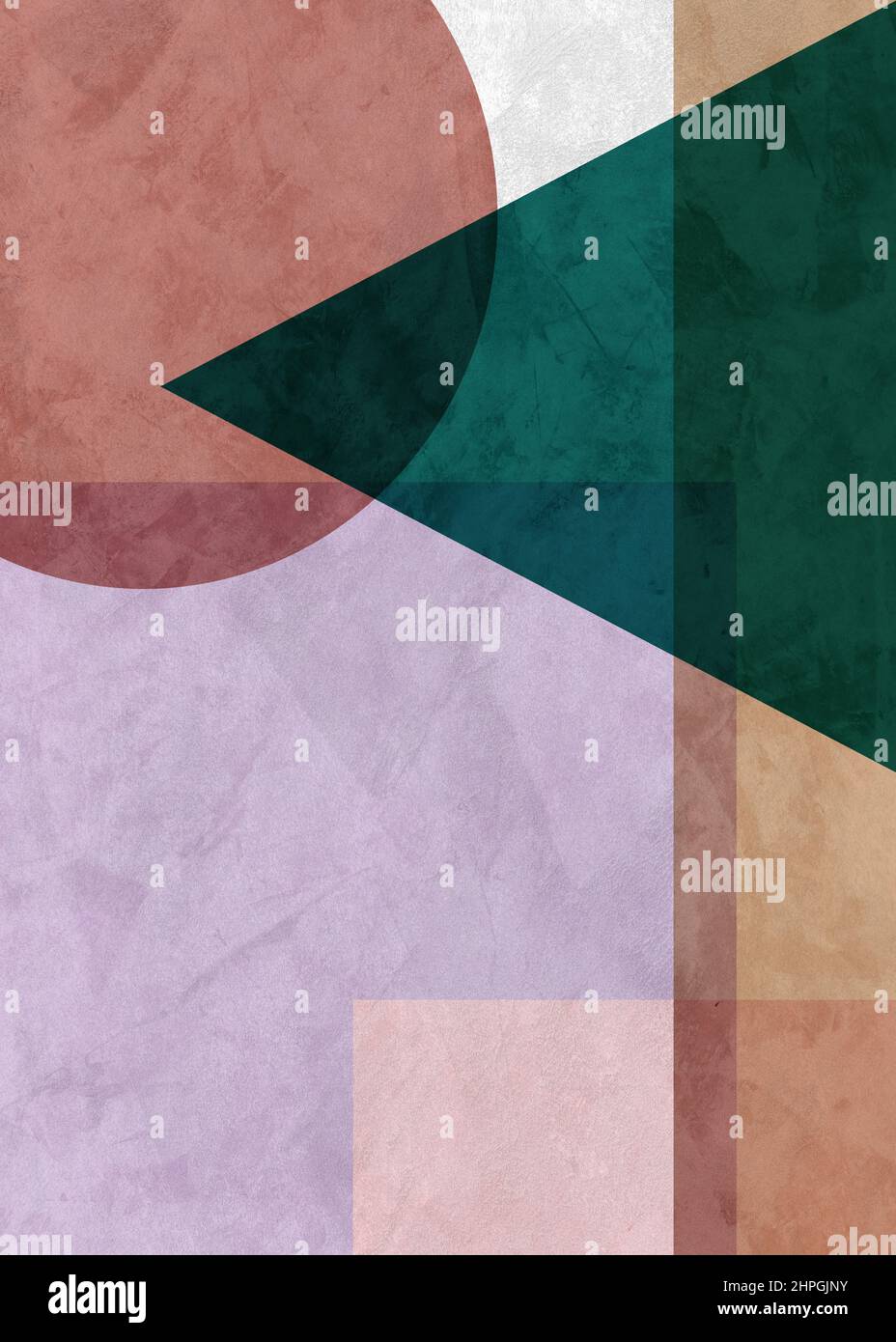 Abstract art of geometric shapes with colorful texture Stock Photo - Alamy