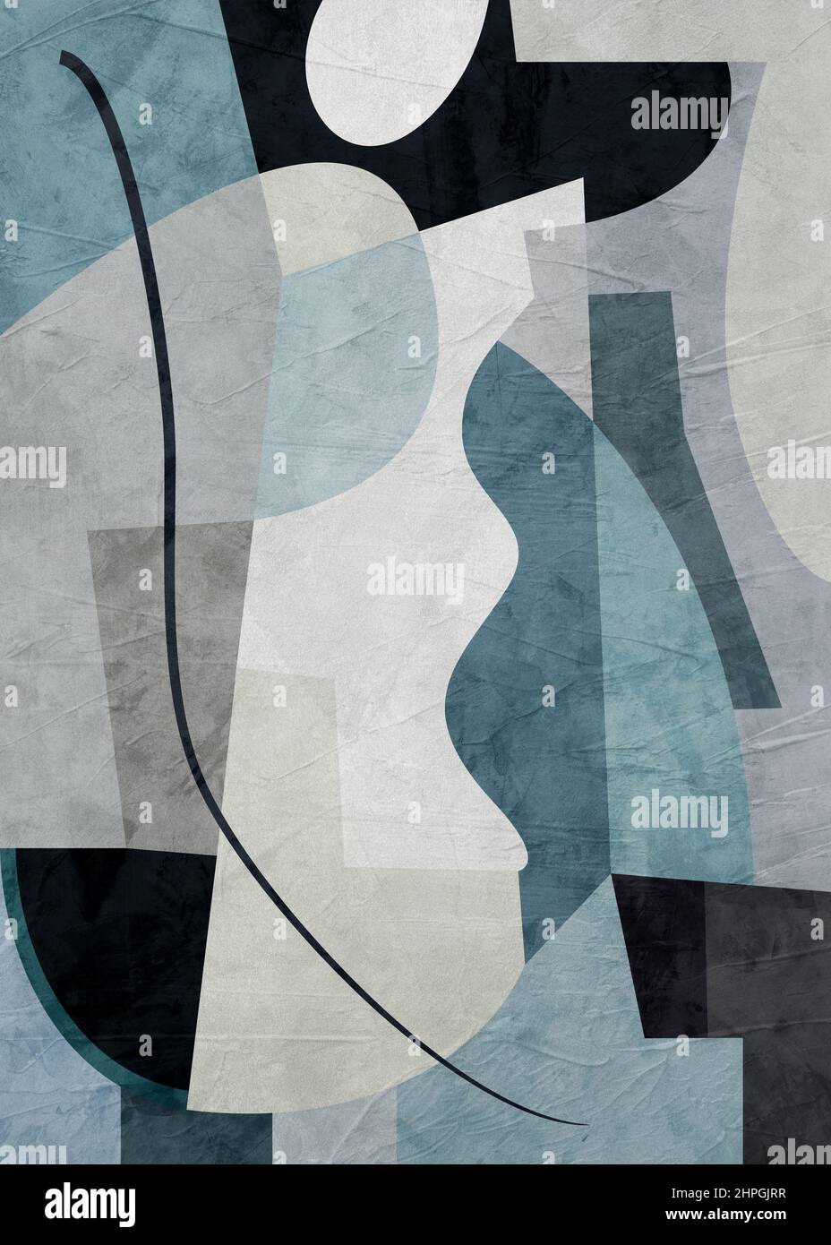 Abstract art of geometric shapes with colorful texture Stock Photo - Alamy