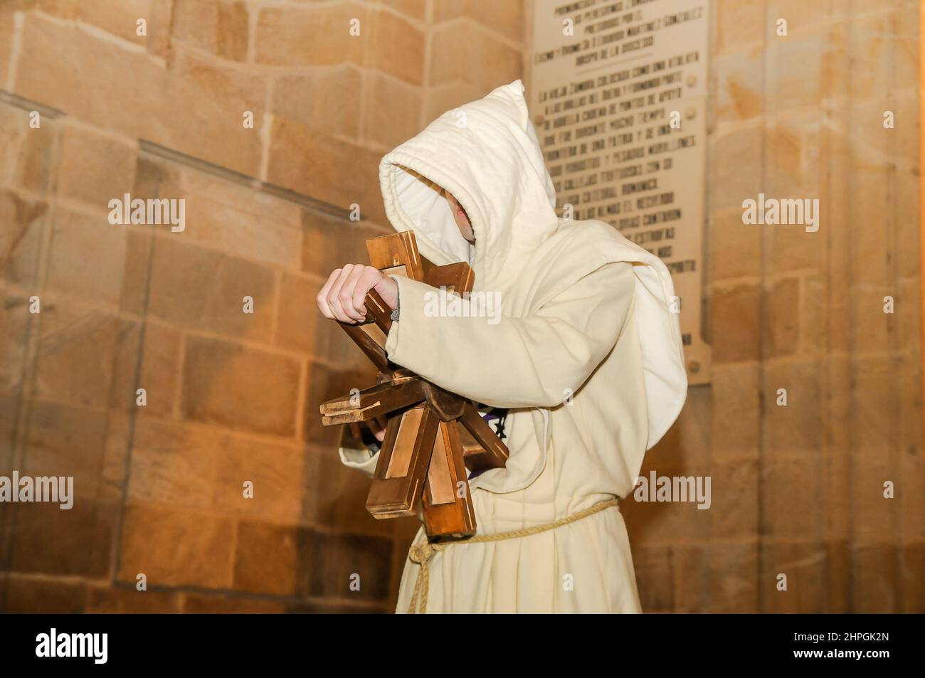 Holy Week in Zamora, Spain, procession on the night of Friday of ...
