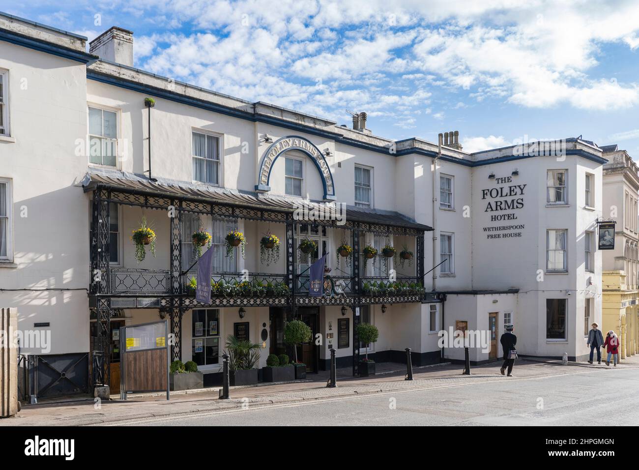The Foley Arms Hotel, A Wetherspoon Free House, The Georgian-style ...