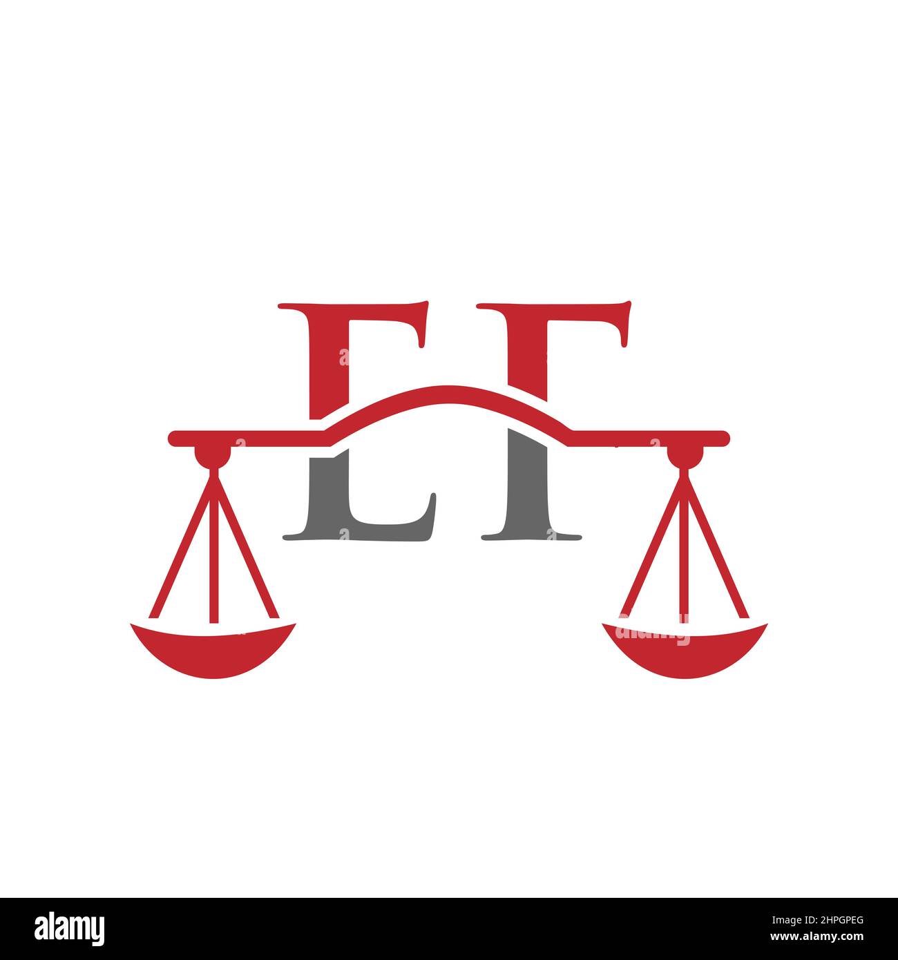 Law Firm Letter EF Logo Design. Lawyer, Law Attorney Lawyer Service ...