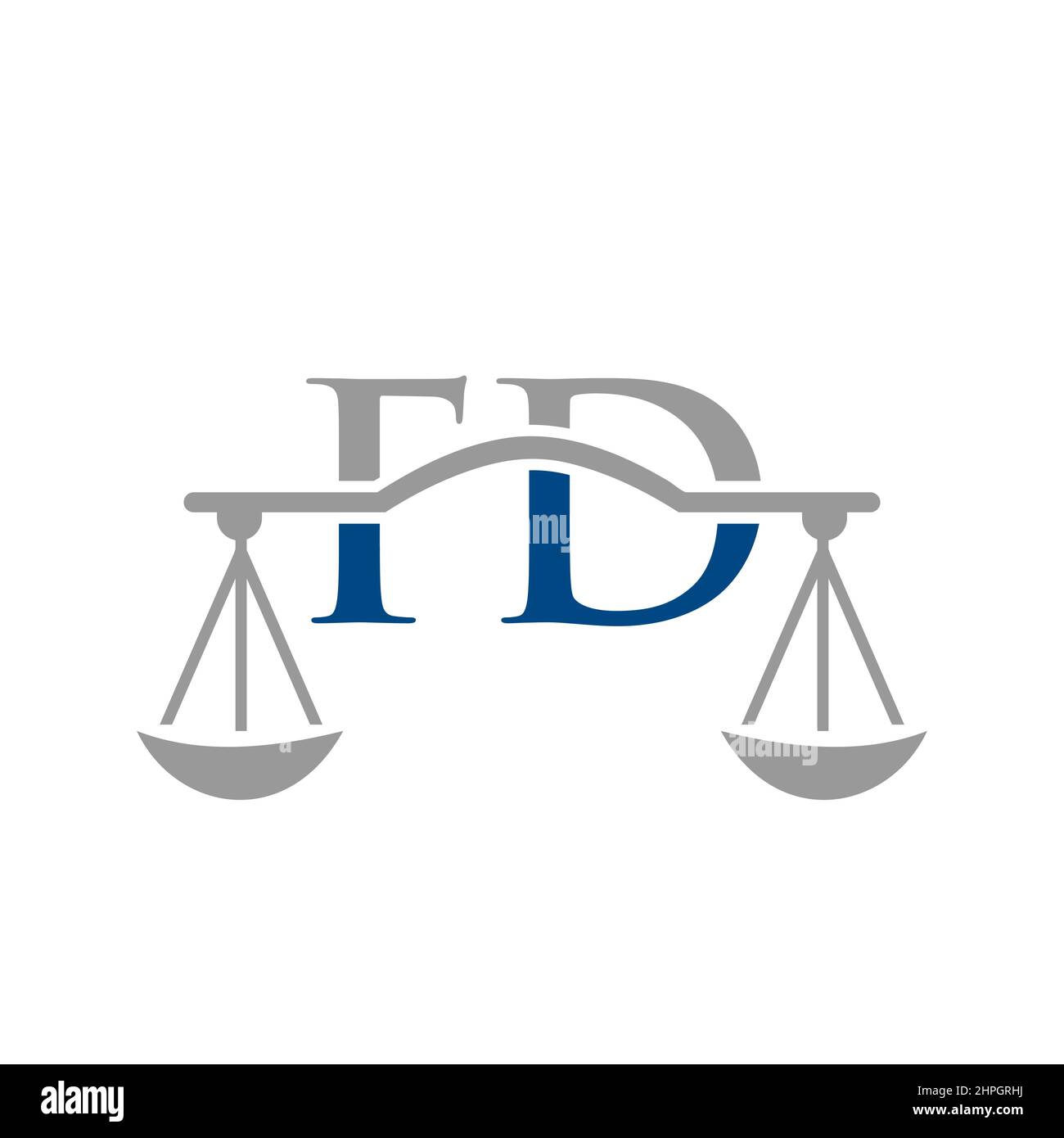Letter fd logo hi-res stock photography and images - Alamy