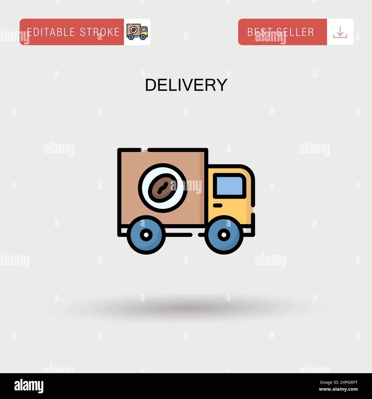 Food delivery service motorcycle Stock Vector Images - Alamy