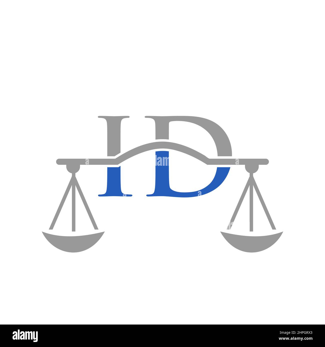 Law Firm Letter ID Logo Design. Lawyer, Law Attorney Lawyer Service ...