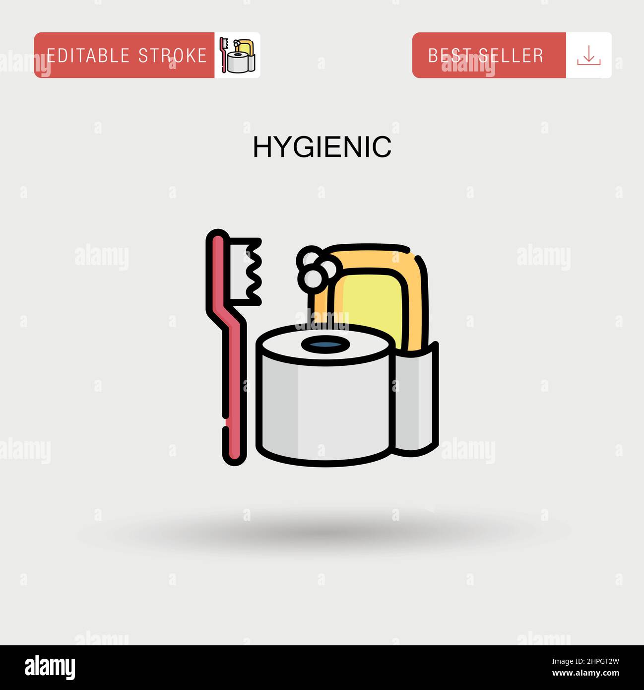 Hygienic Simple vector icon Stock Vector Image & Art - Alamy