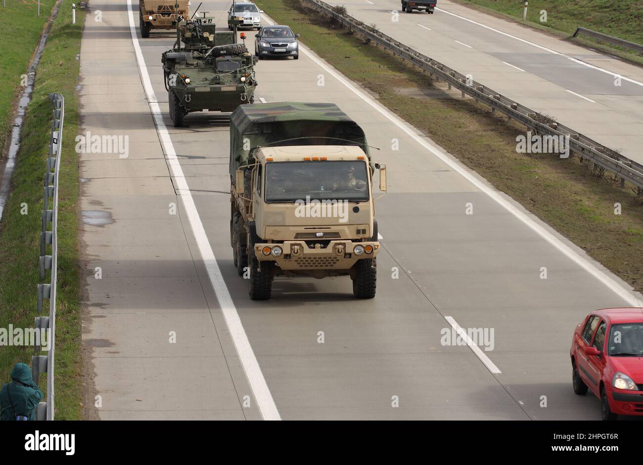 Us army dragoon ride convoy hi-res stock photography and images - Alamy