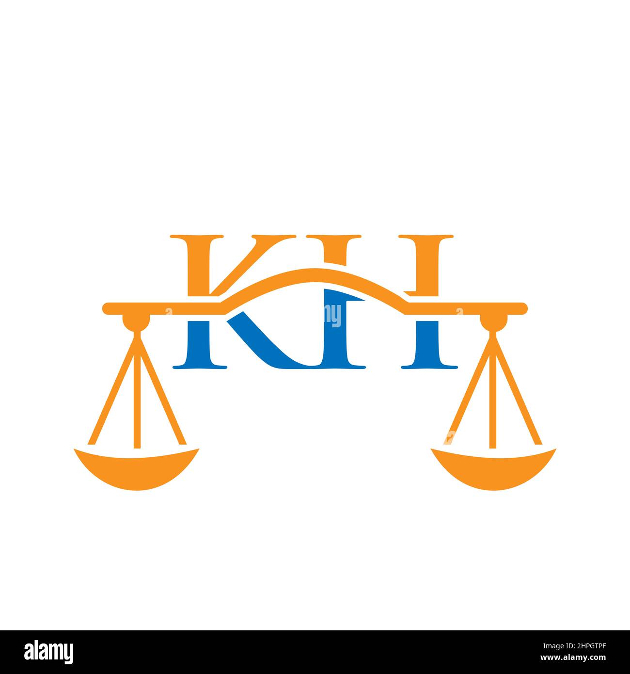 Law Firm Letter KH Logo Design. Lawyer, Law Attorney Lawyer Service ...
