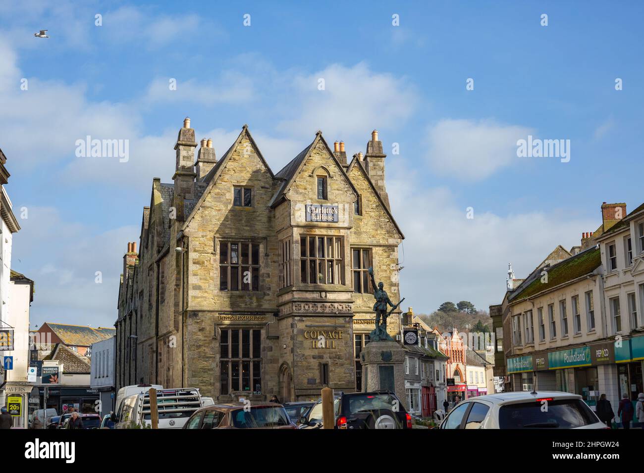Coinage Hall in Truro, Cornwall,uk Stock Photo - Alamy