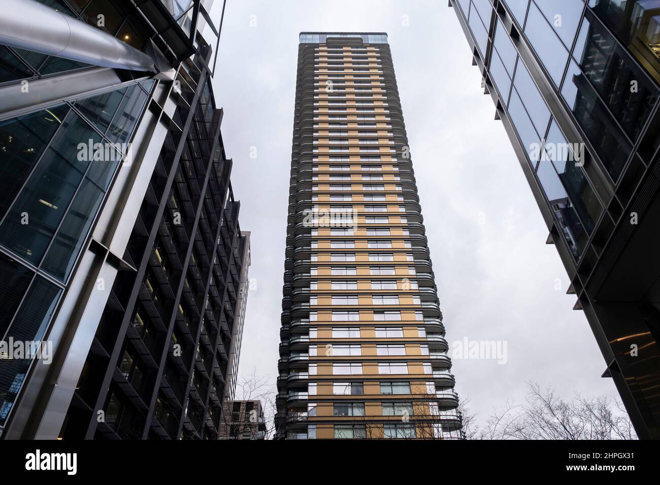 View of Principle Tower on 14th February 2022 in London, United Kingdom ...