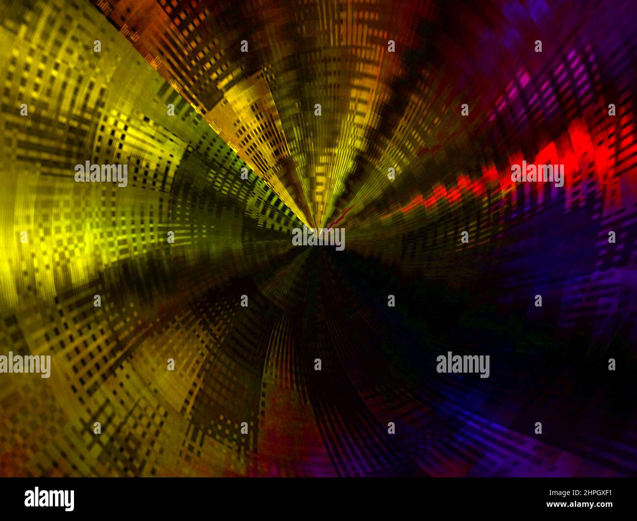ABSTRACT : Into the middle Stock Photo - Alamy