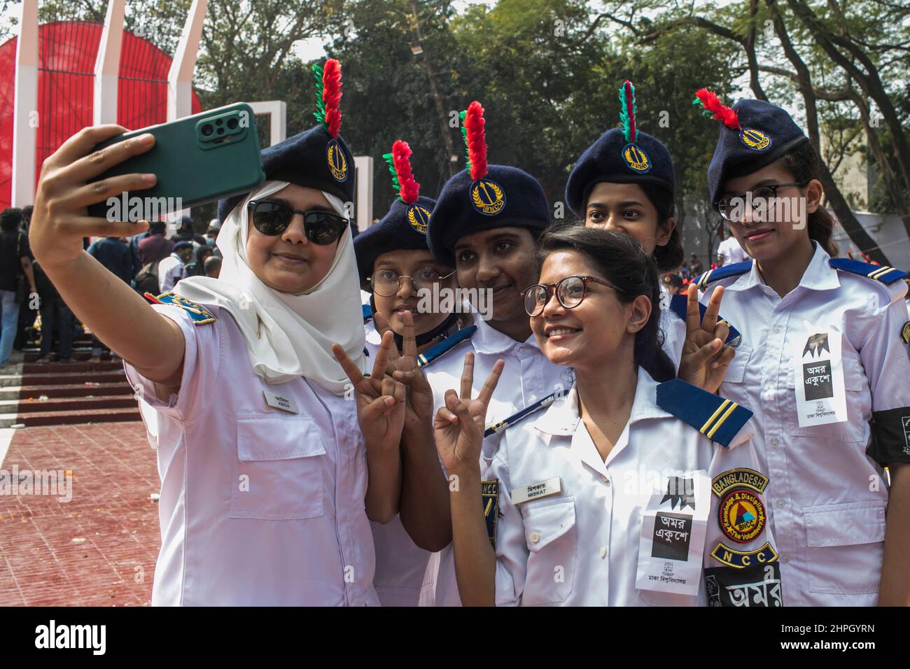 Bangladesh national cadet corps hi-res stock photography and images - Alamy