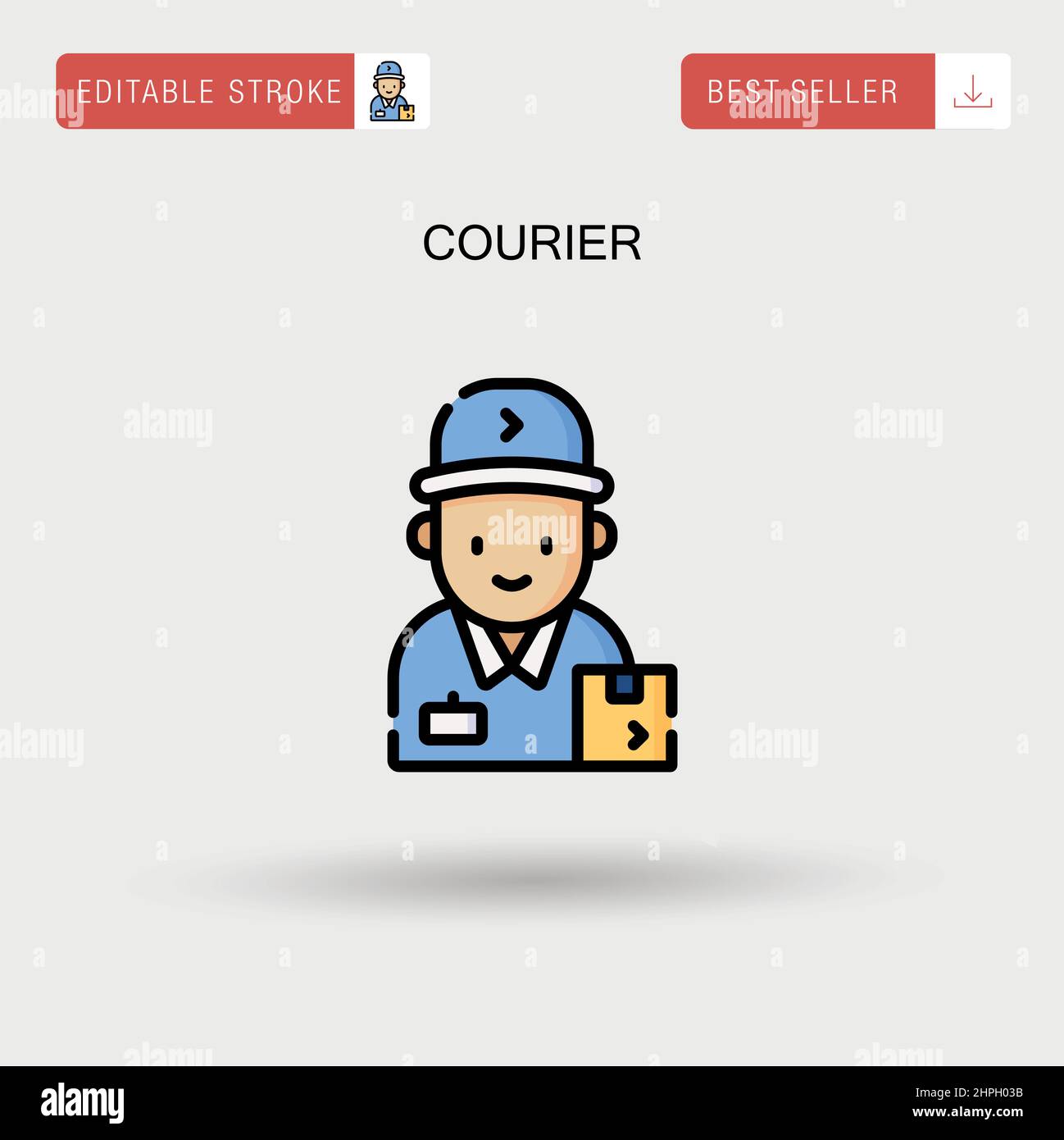 Postal package car Stock Vector Images - Alamy