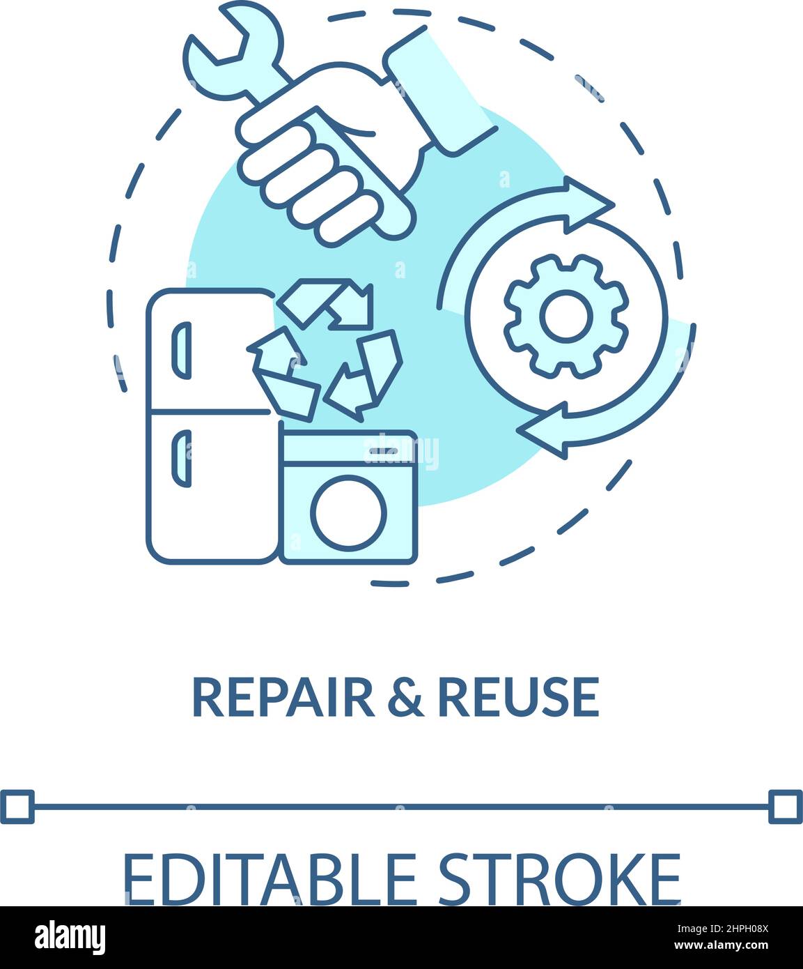 Repair reuse recycle Stock Vector Images - Alamy
