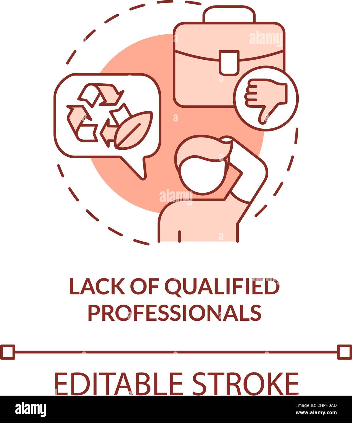 Lack of staff illustration hi-res stock photography and images - Alamy