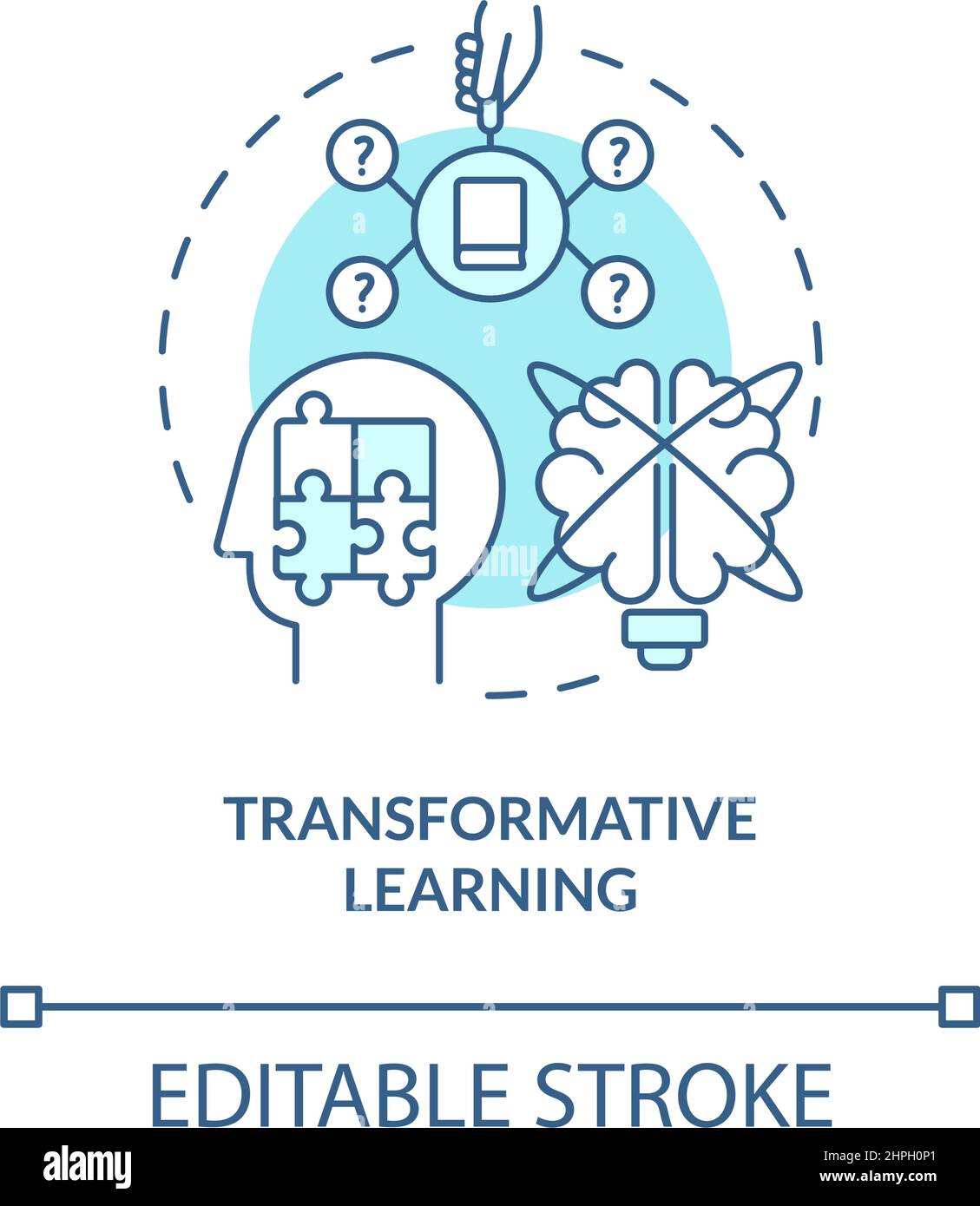 Transformative learning turquoise concept icon Stock Vector Image & Art ... Transformative learning turquoise concept icon Stock Vector Image & Art ...