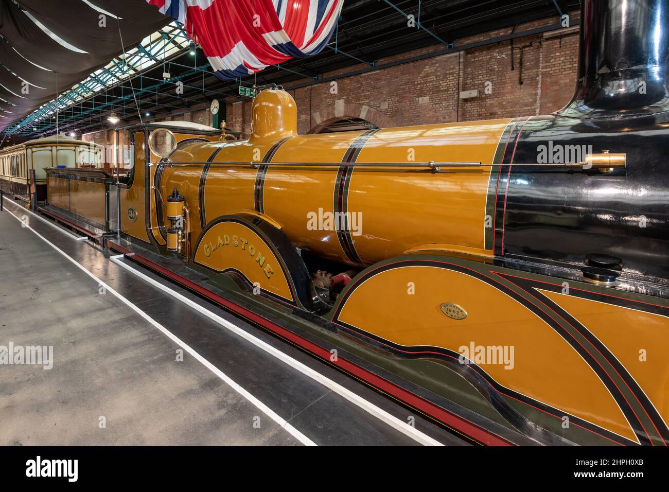 York.Yorkshire.United Kingdom.February 13th 2022.A B1 class Gladstone ...