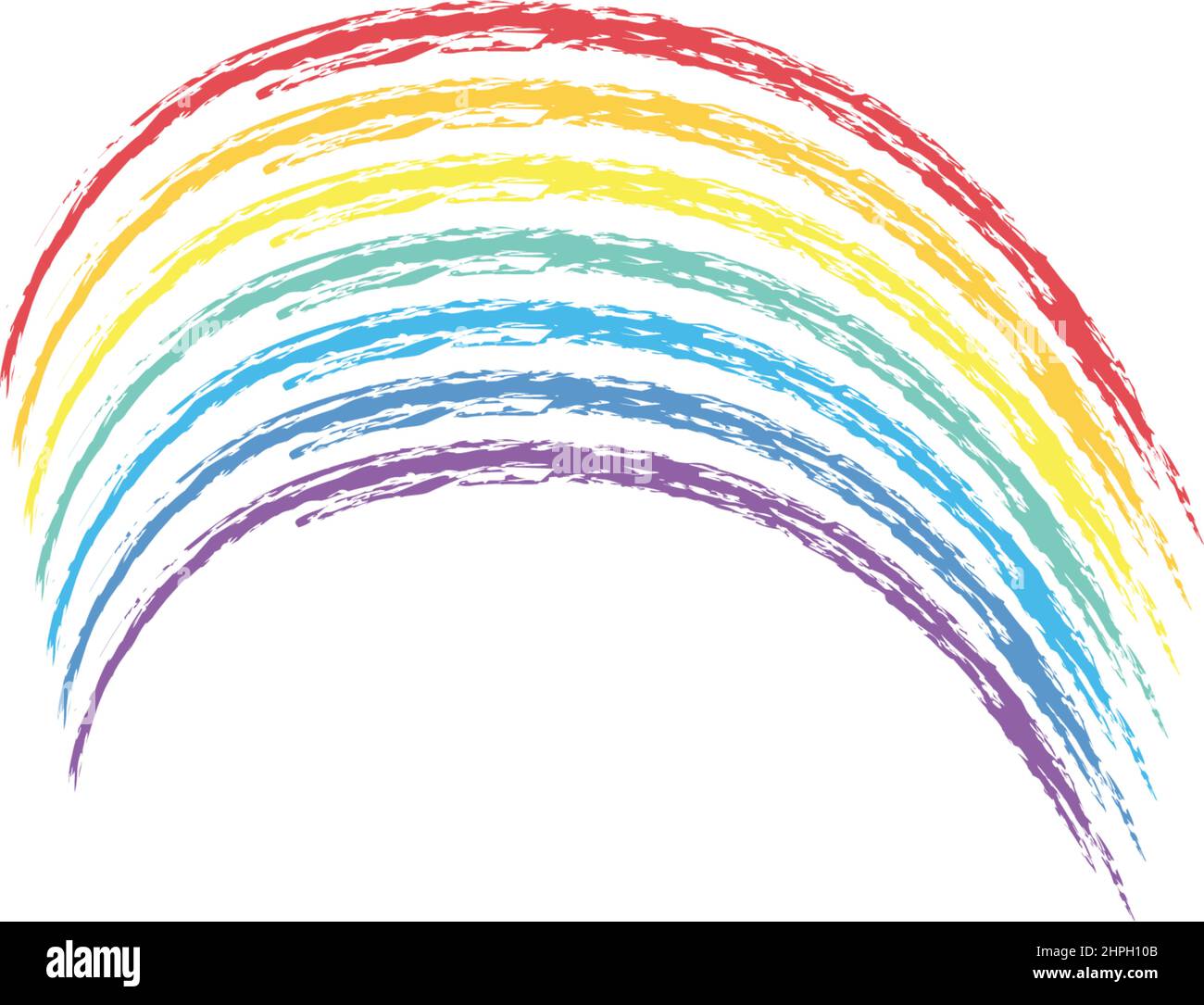 Rainbow icon logo design illustration template vector Stock Vector ...