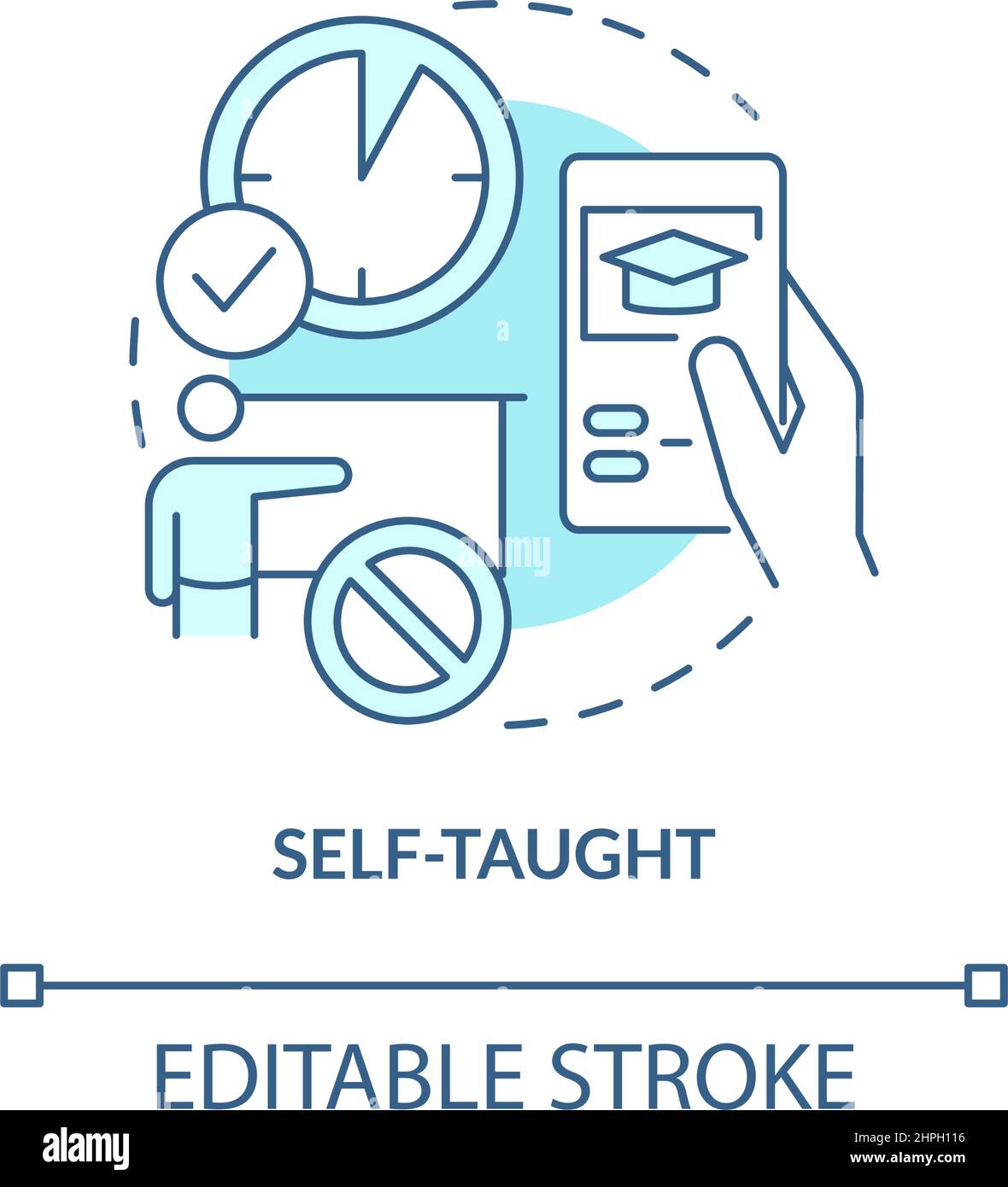 Self taught art Stock Vector Images - Alamy