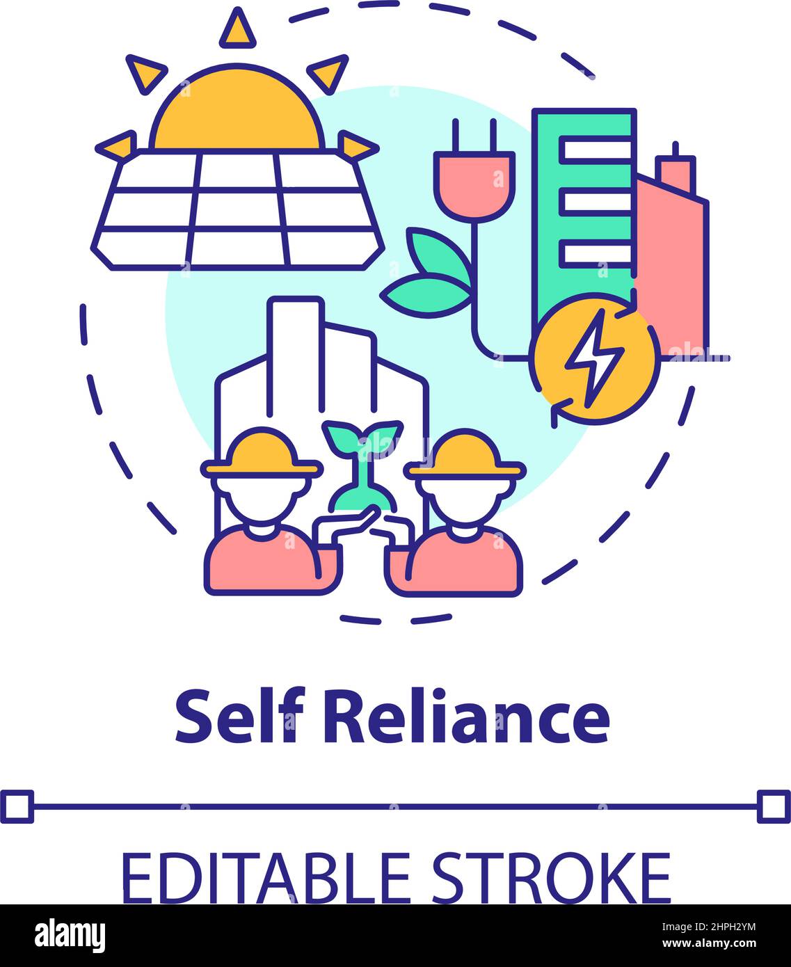 Self Reliance Clipart