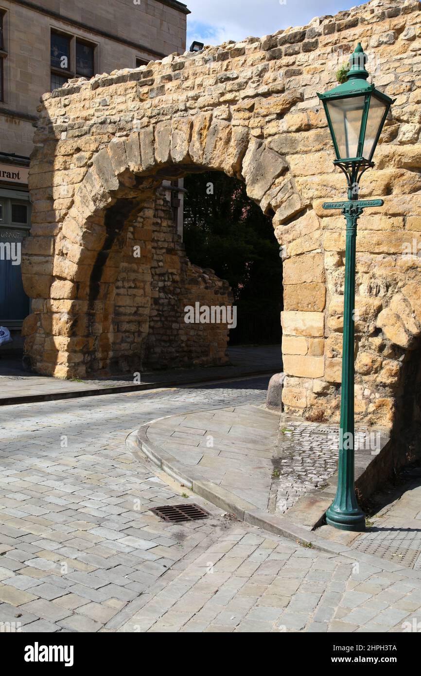 Newport Arch, Lincoln, Roman Sites, most famous, Roman remain Lincoln ...