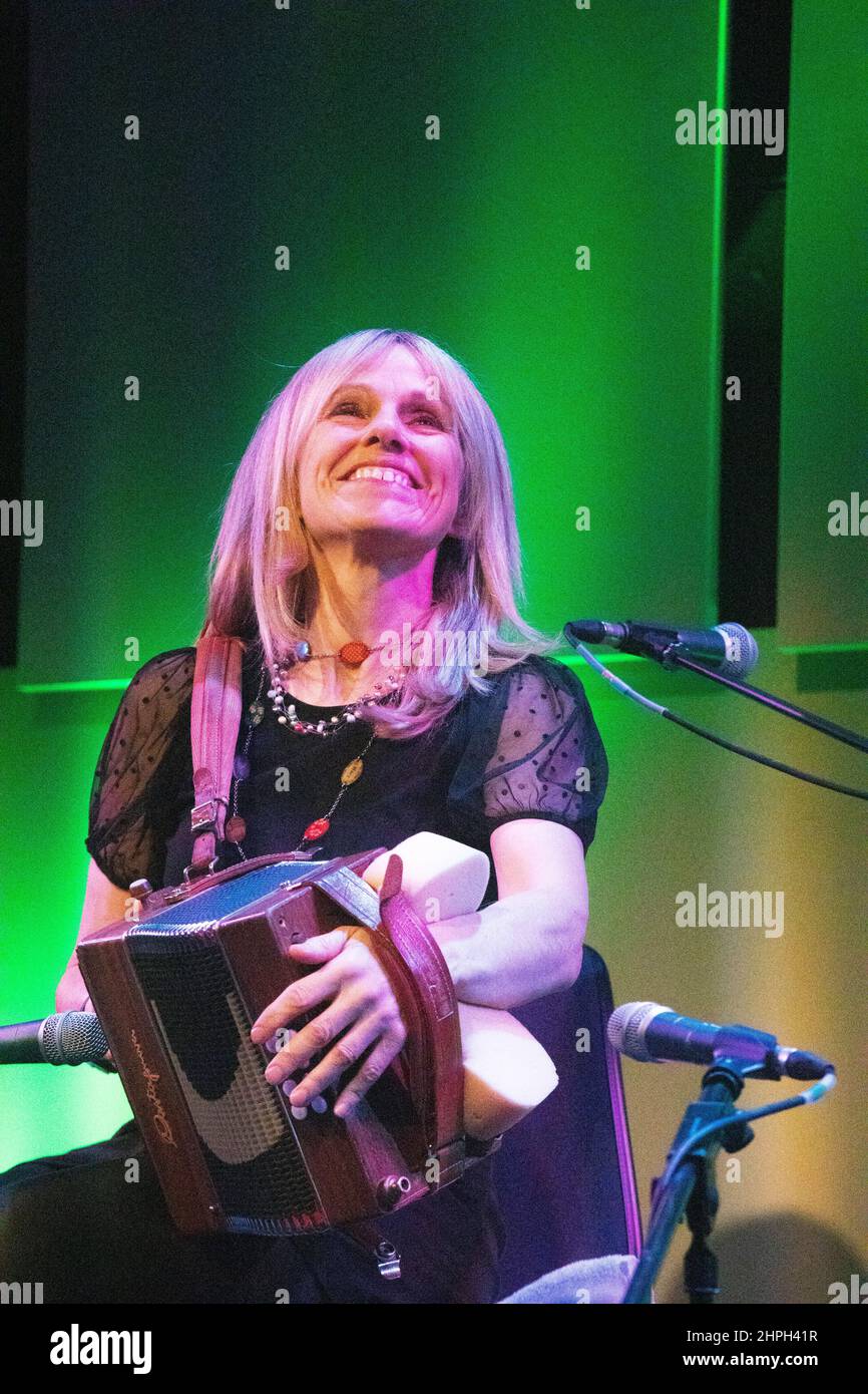 Sharon Shannon ,Irish musician and accordian player performing at ...