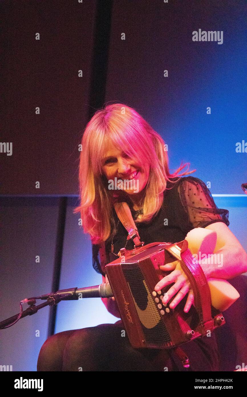 Sharon Shannon ,Irish musician and accordian player performing at ...