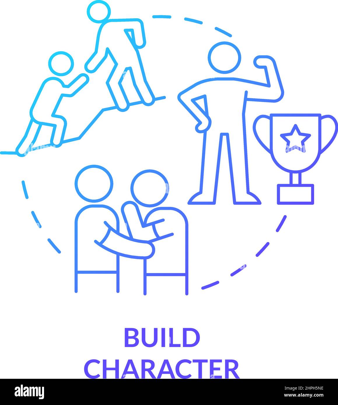 Build character blue gradient concept icon Stock Vector Image & Art - Alamy Build character blue gradient concept icon Stock Vector Image & Art - Alamy
