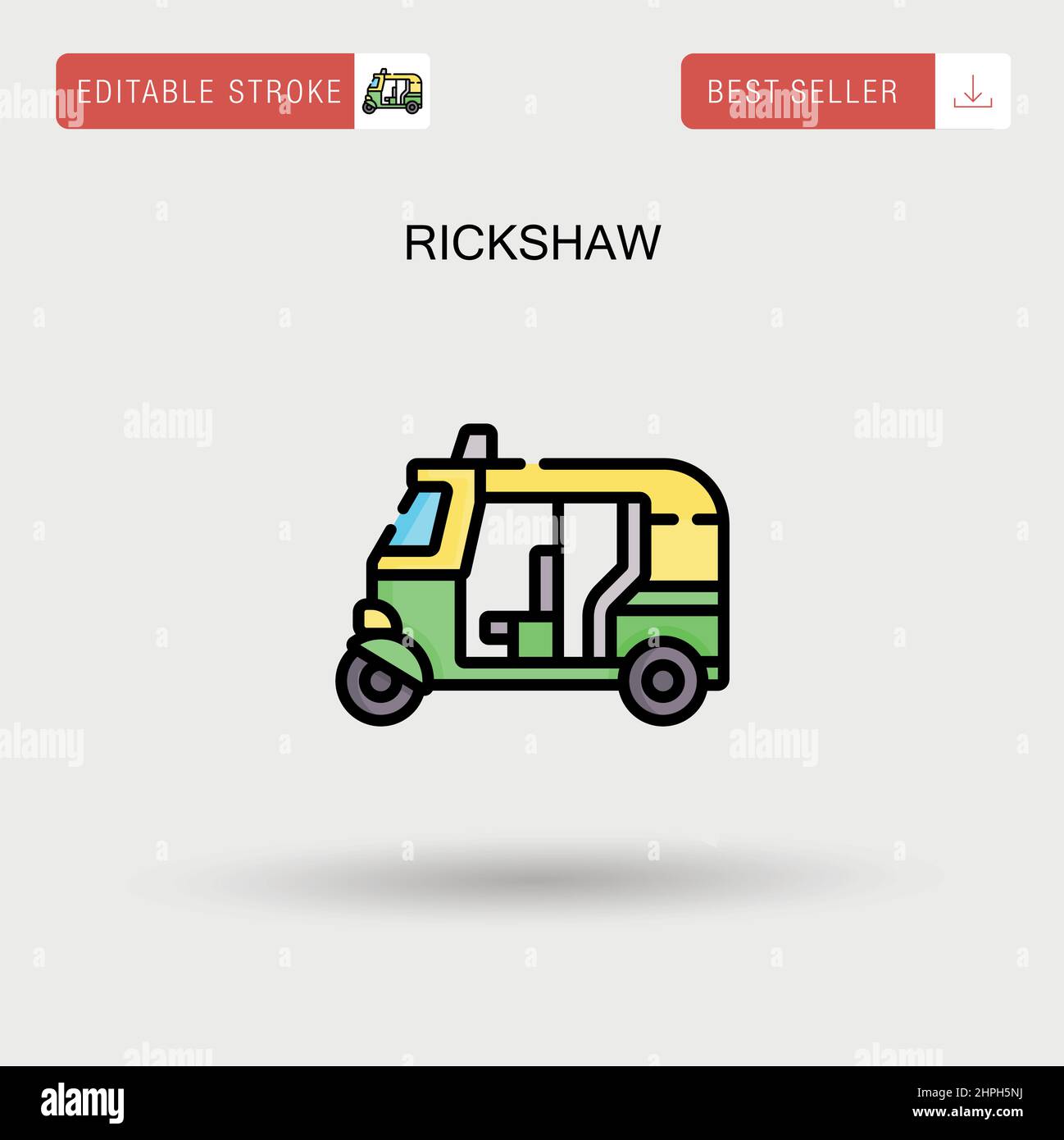 E rickshaw hi-res stock photography and images - Alamy