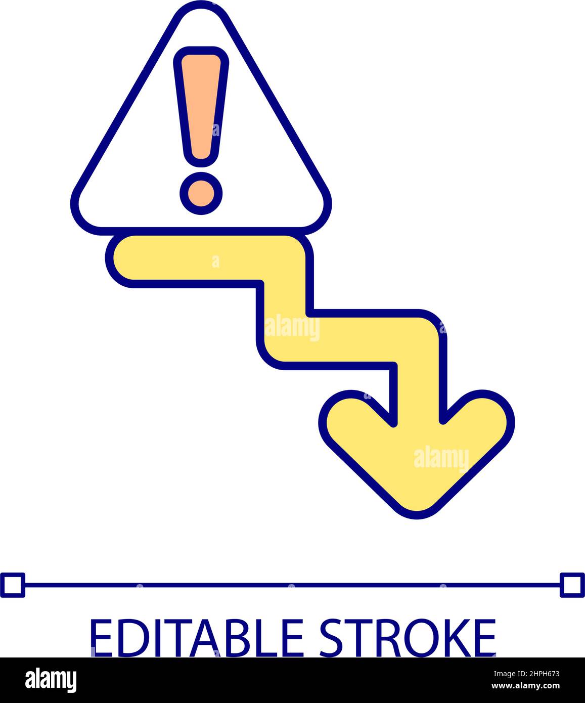 Loss of productivity Stock Vector Images - Alamy