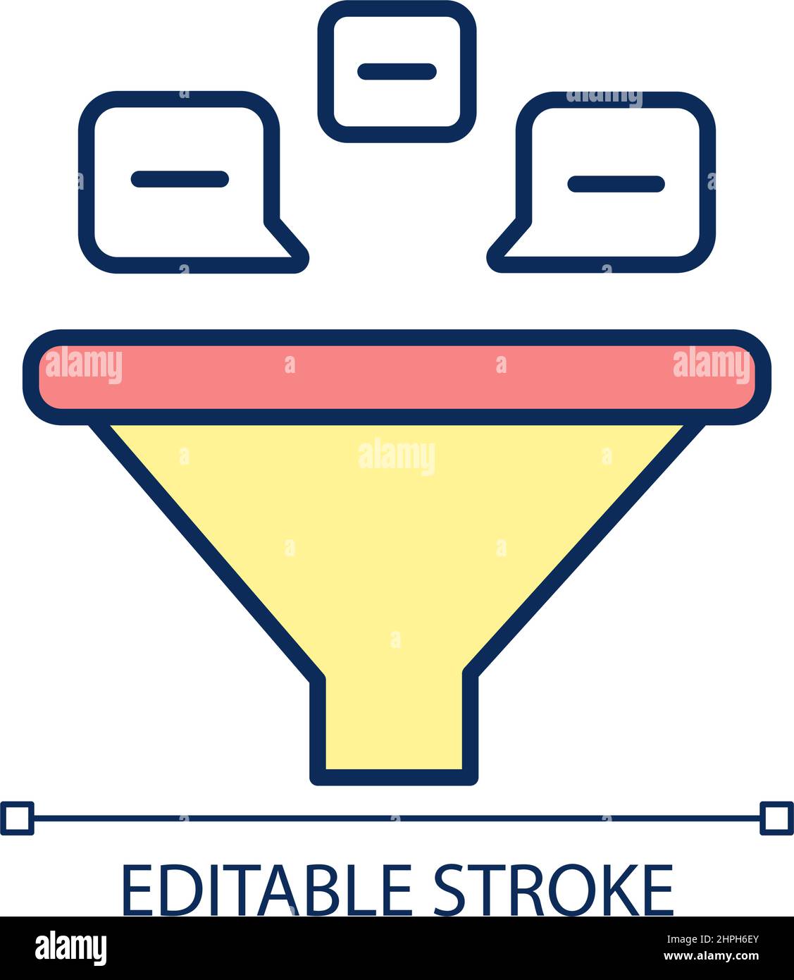 Claims processing RGB color icon Stock Vector Image & Art - Alamy